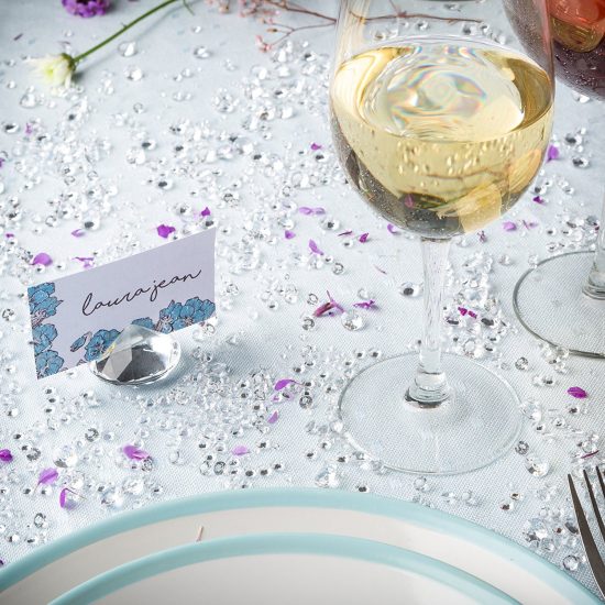 Pretty Display Luxury Clear Diamond Party & Wedding Decorations ...