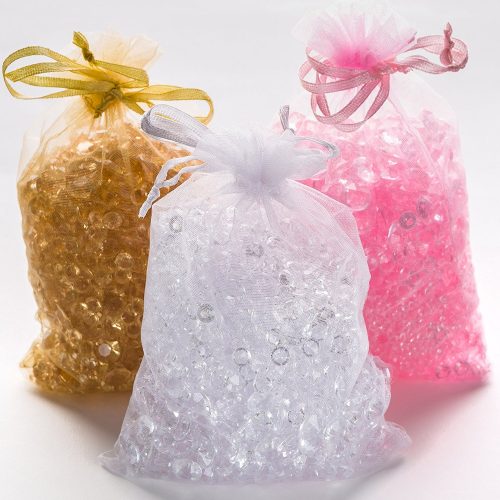 Luxury Gold Diamond Table Confetti Party & Wedding Decorations ...