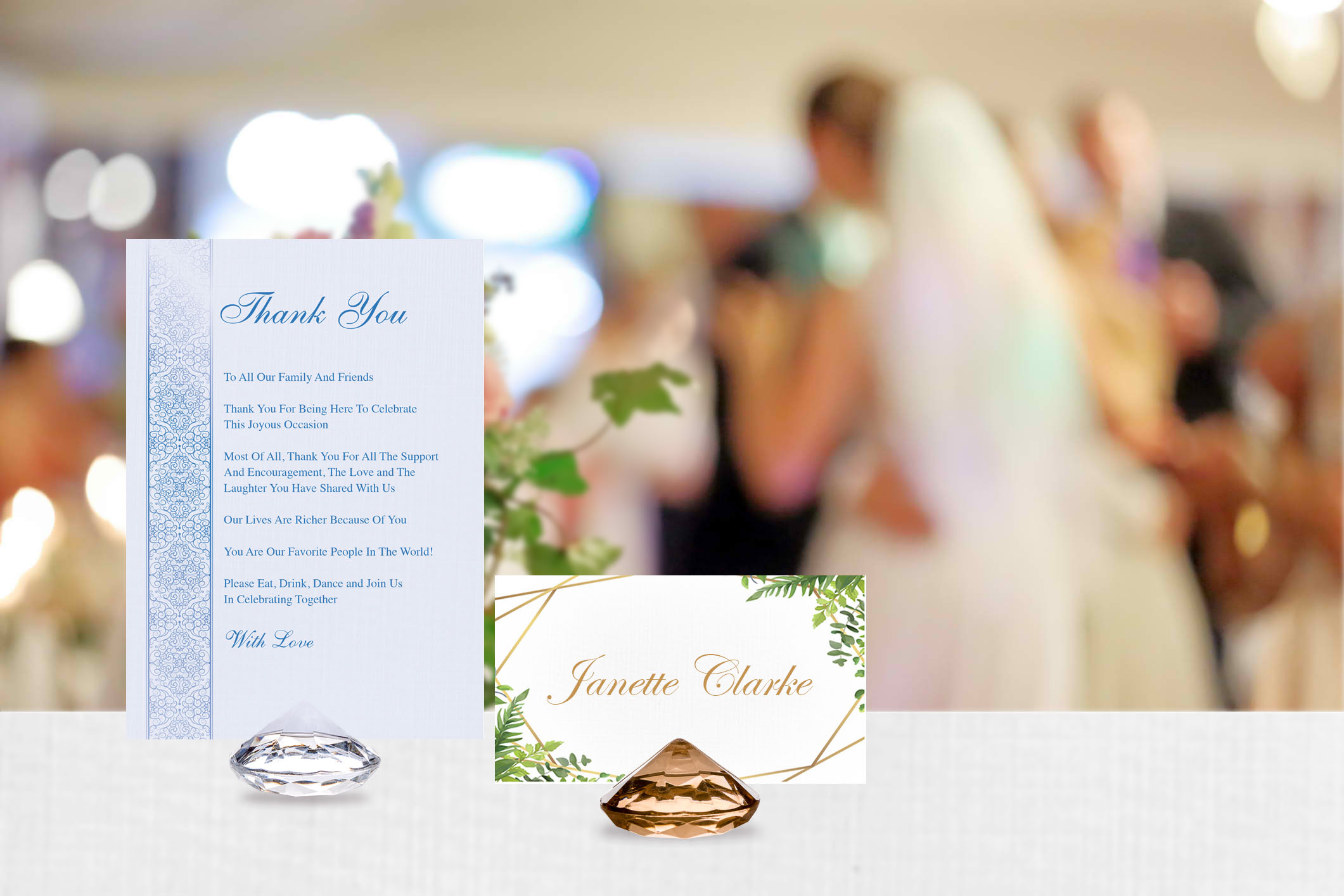 place card template free download - Pretty Display: Making Your Space ...